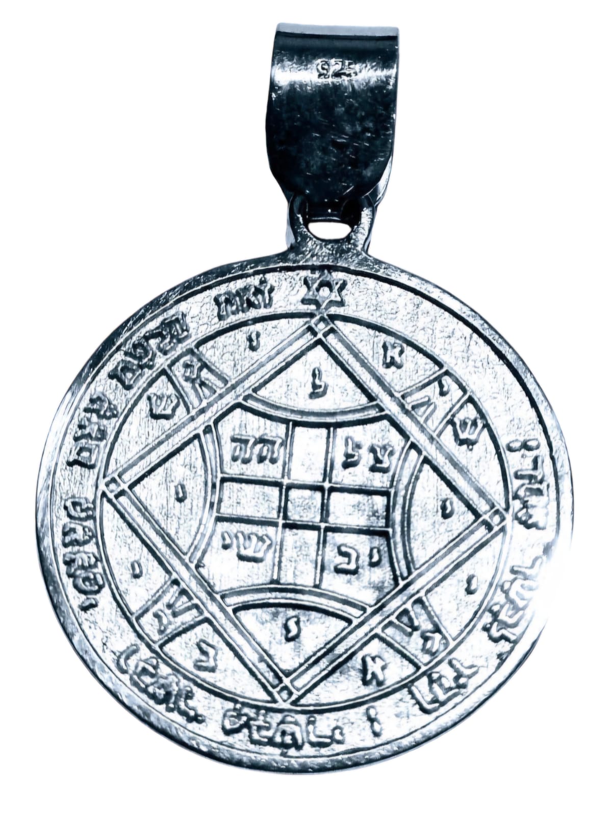 4o PENTACULO VENUS REY SALOMON PLATA 925 - Joyería Esotérica