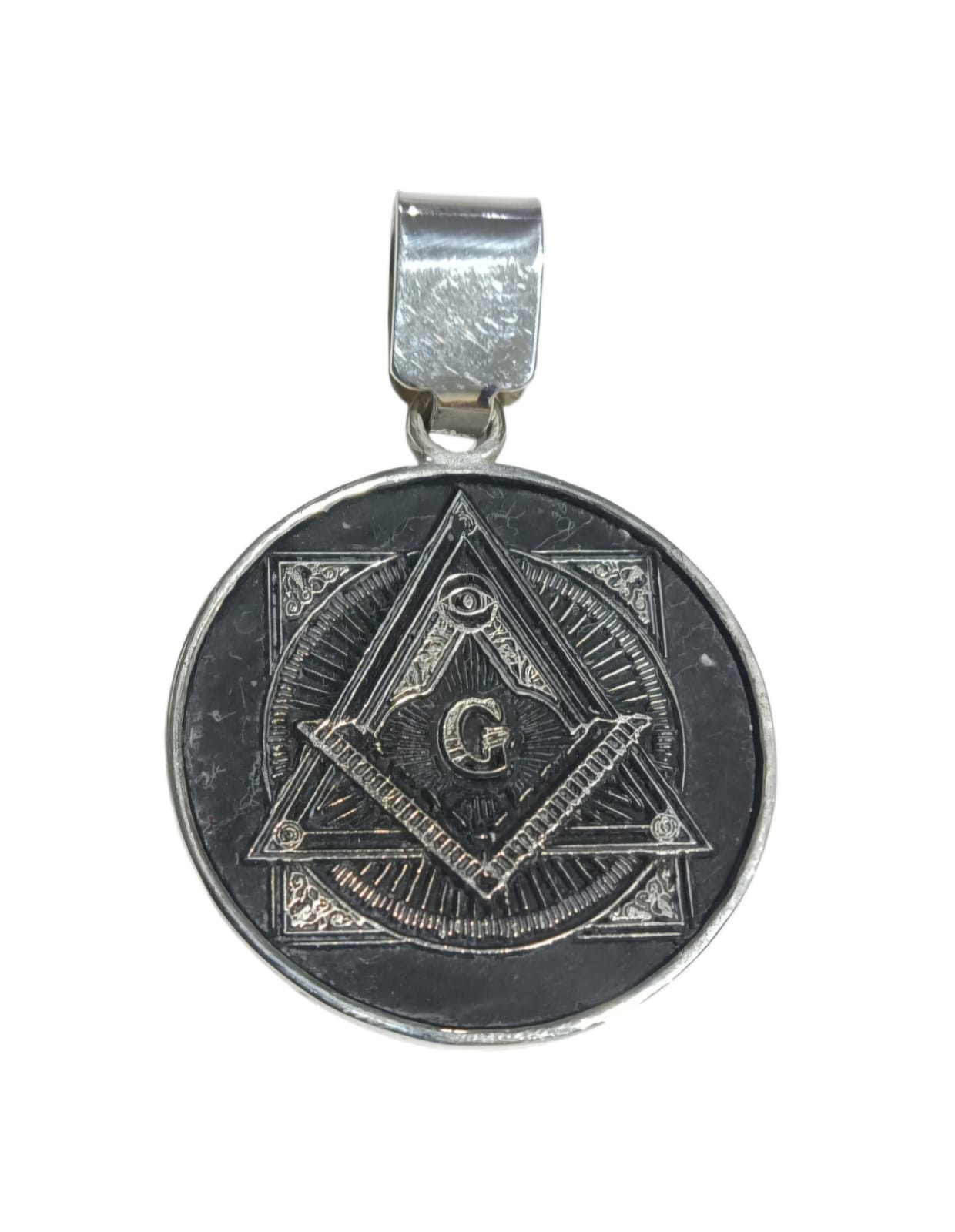 SIMBOLO MASONICO PLATA 925 - Joyería Esotérica