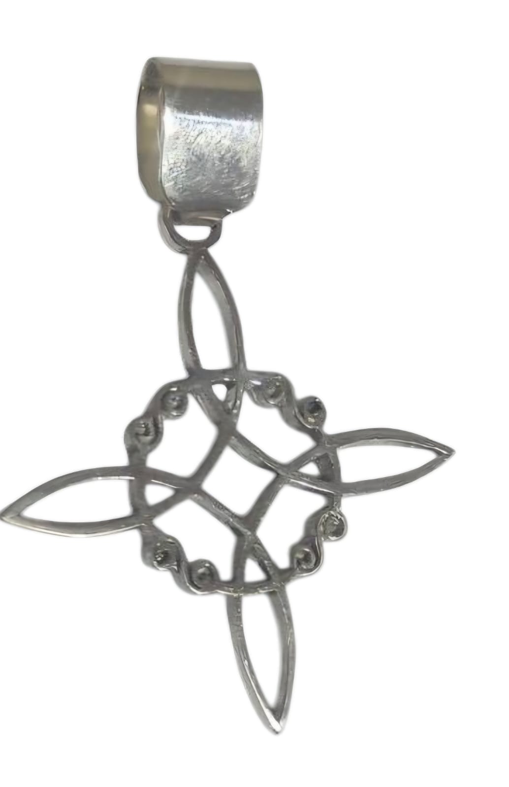 Witches Knot Necklace - 925 Sterling Silver Witchcraft Jewelry With ...