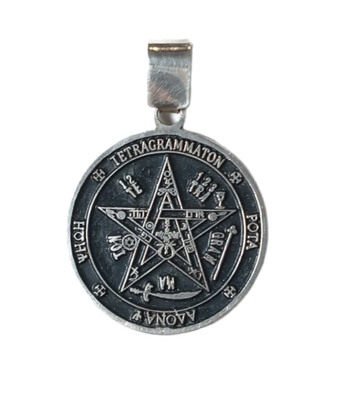 TETRAGRAMMATON 4 CMS PLATA - Joyería Esotérica